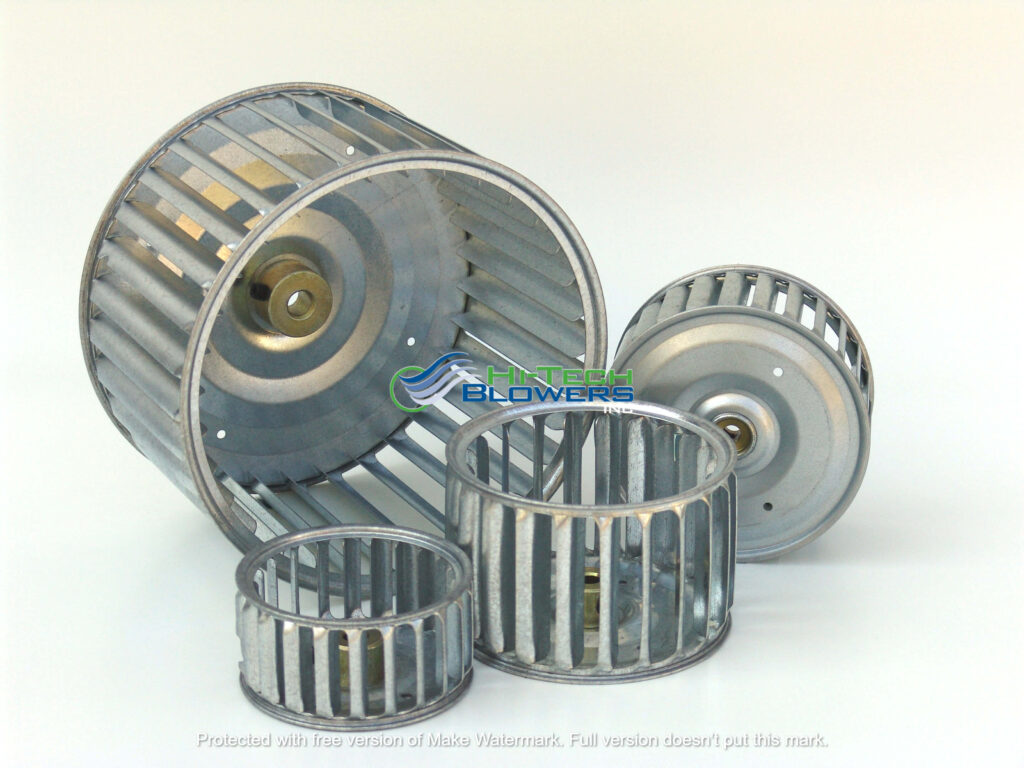 Strip blower wheels - single inlet - Blower Wheels Manufacturer